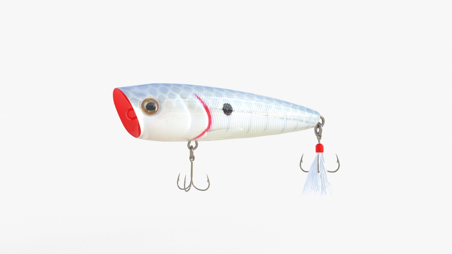 Topwater Popper 3D Model - TurboSquid 1776996