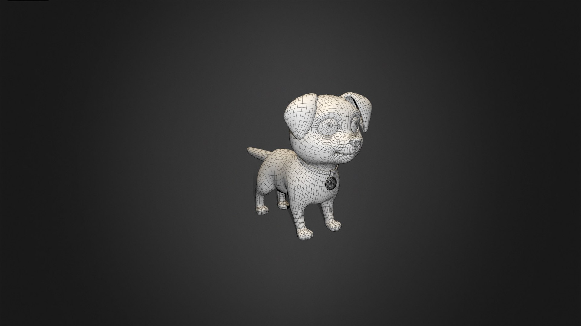3D Asset - Cartoons - Animal Baby Dog Rigged Model - TurboSquid 2180408