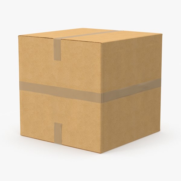 square cardboard box tape max