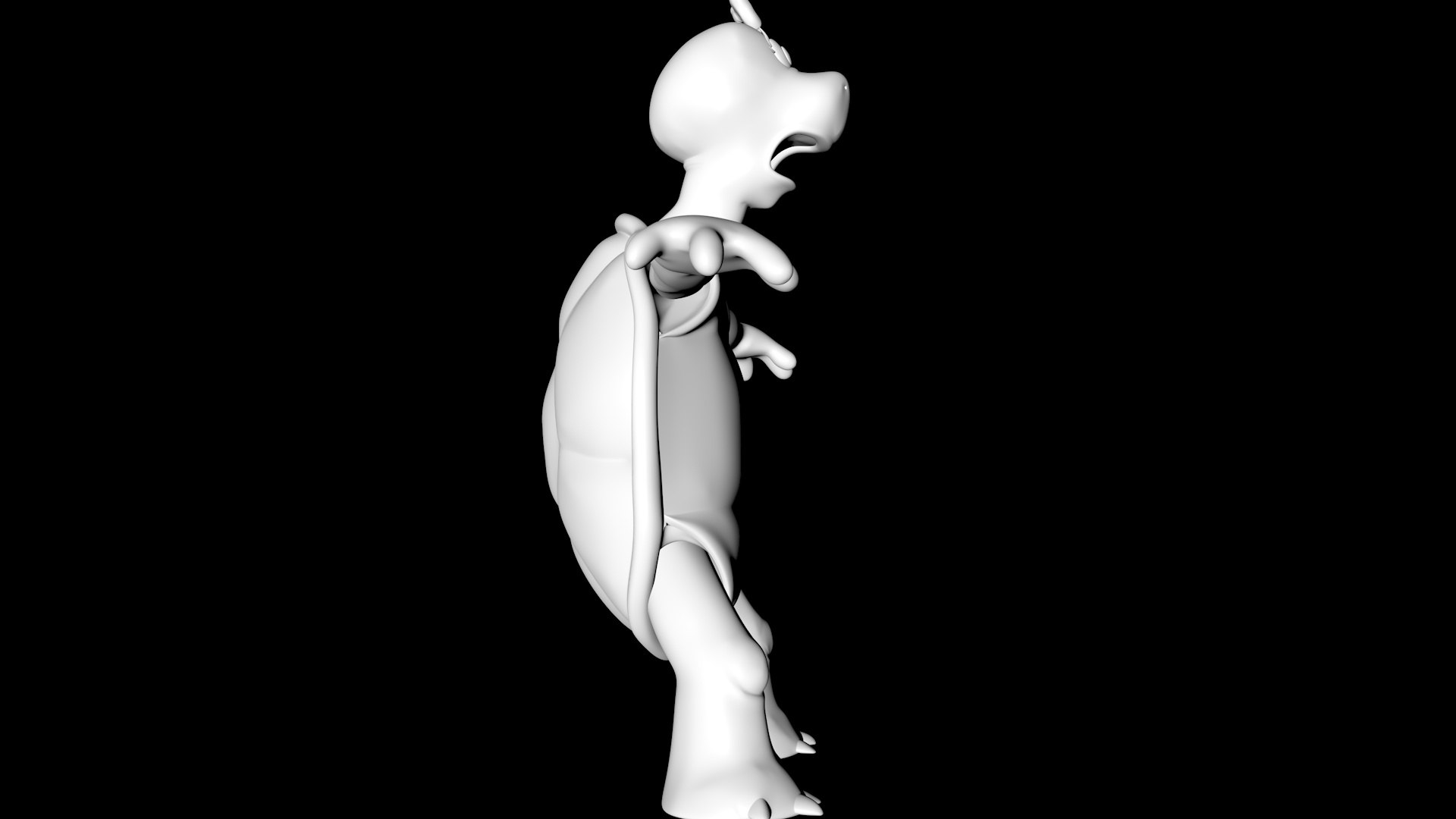 3D model cartoon turtle girl - TurboSquid 1753194