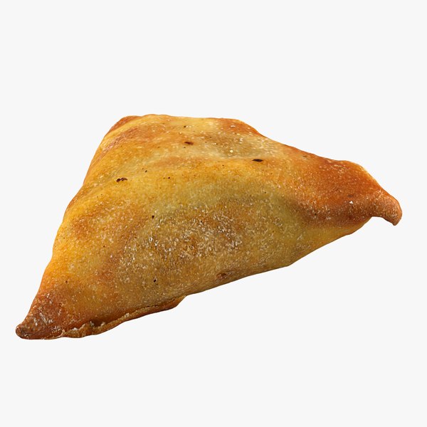 3d model samosa food