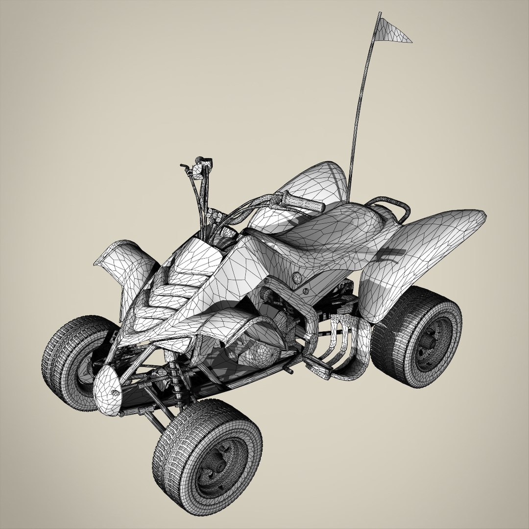 Quad Bike 3D Model - TurboSquid 1388220