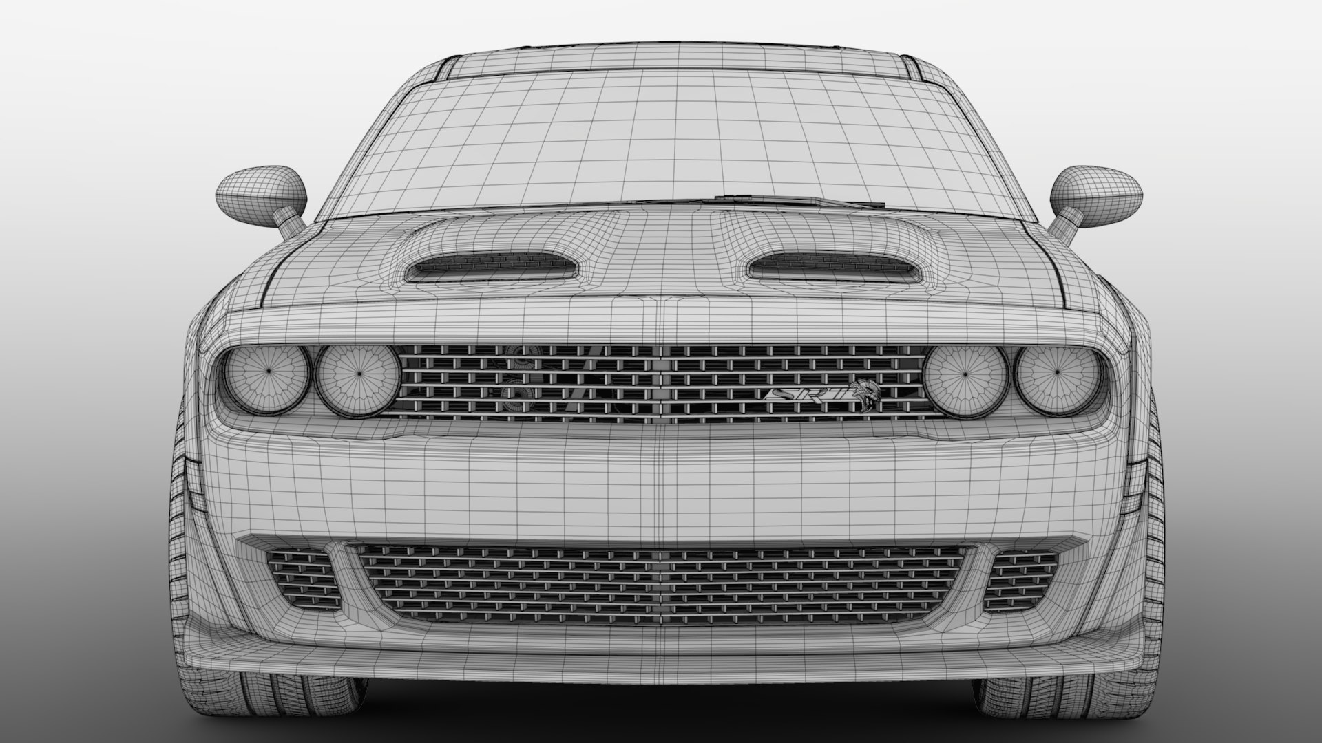 Dodge Challenger Srt Hellcat 3D - TurboSquid 1310577