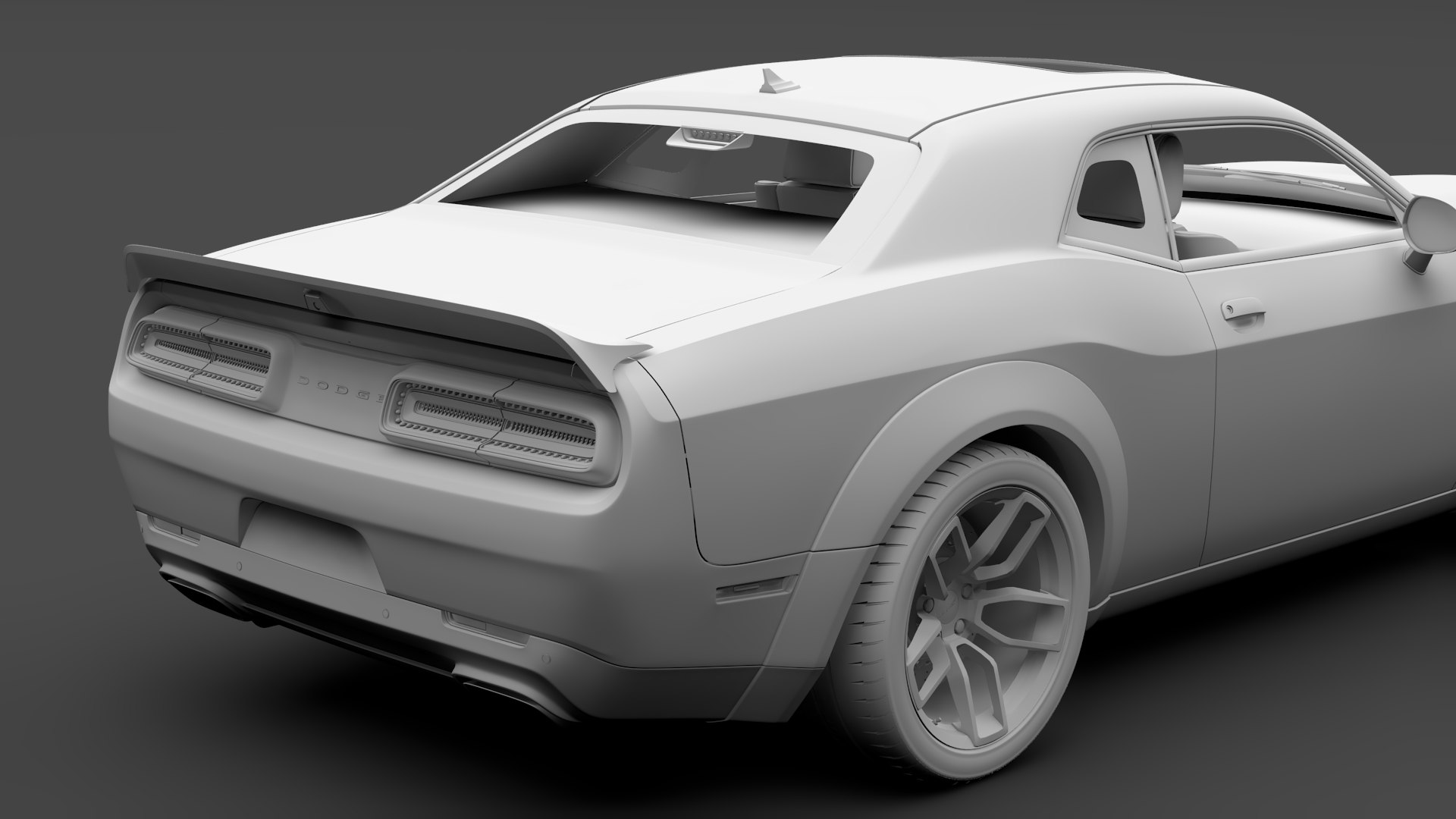 Dodge Challenger Srt Hellcat 3D - TurboSquid 1310577
