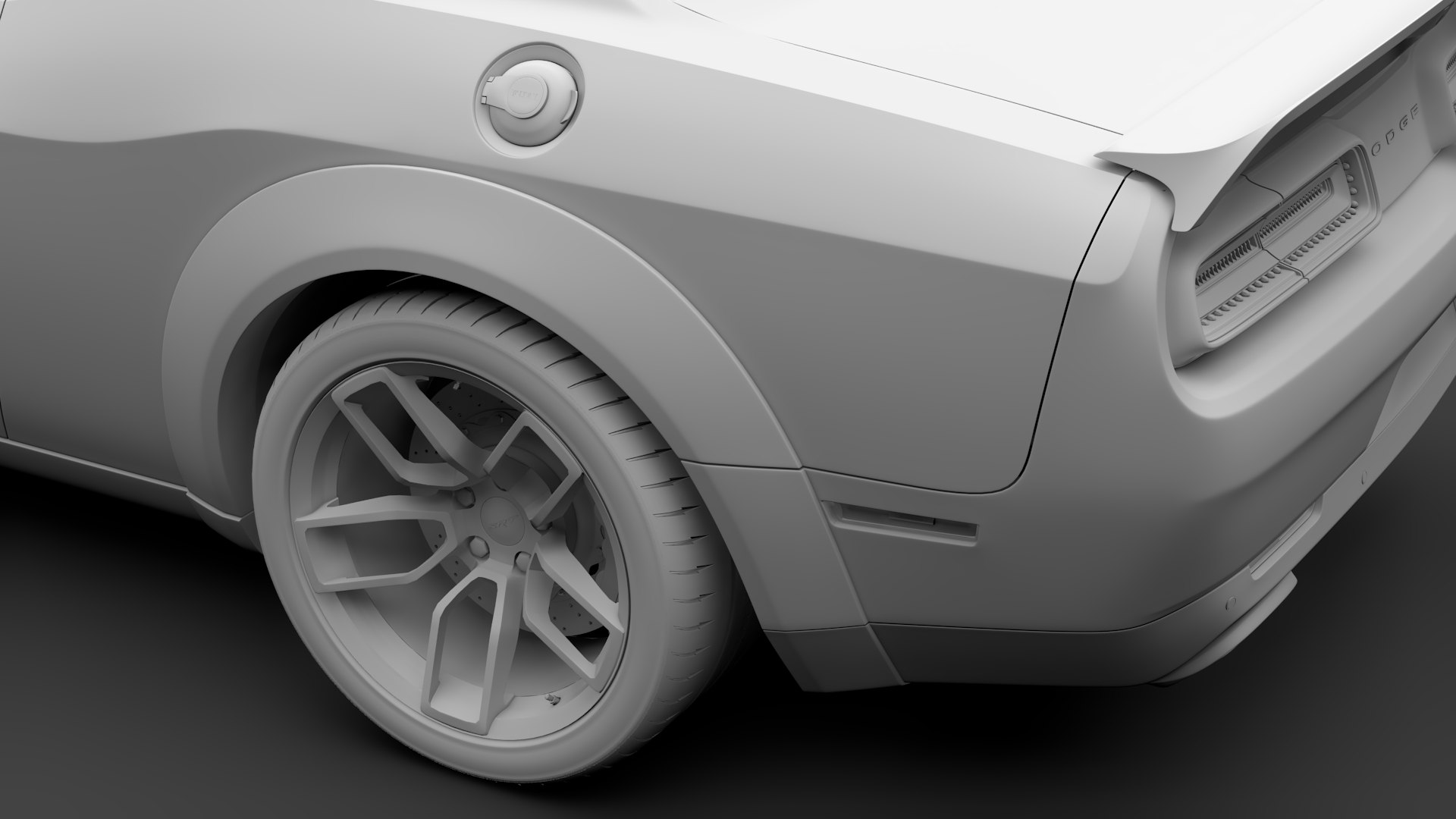 Dodge Challenger Srt Hellcat 3D - TurboSquid 1310577