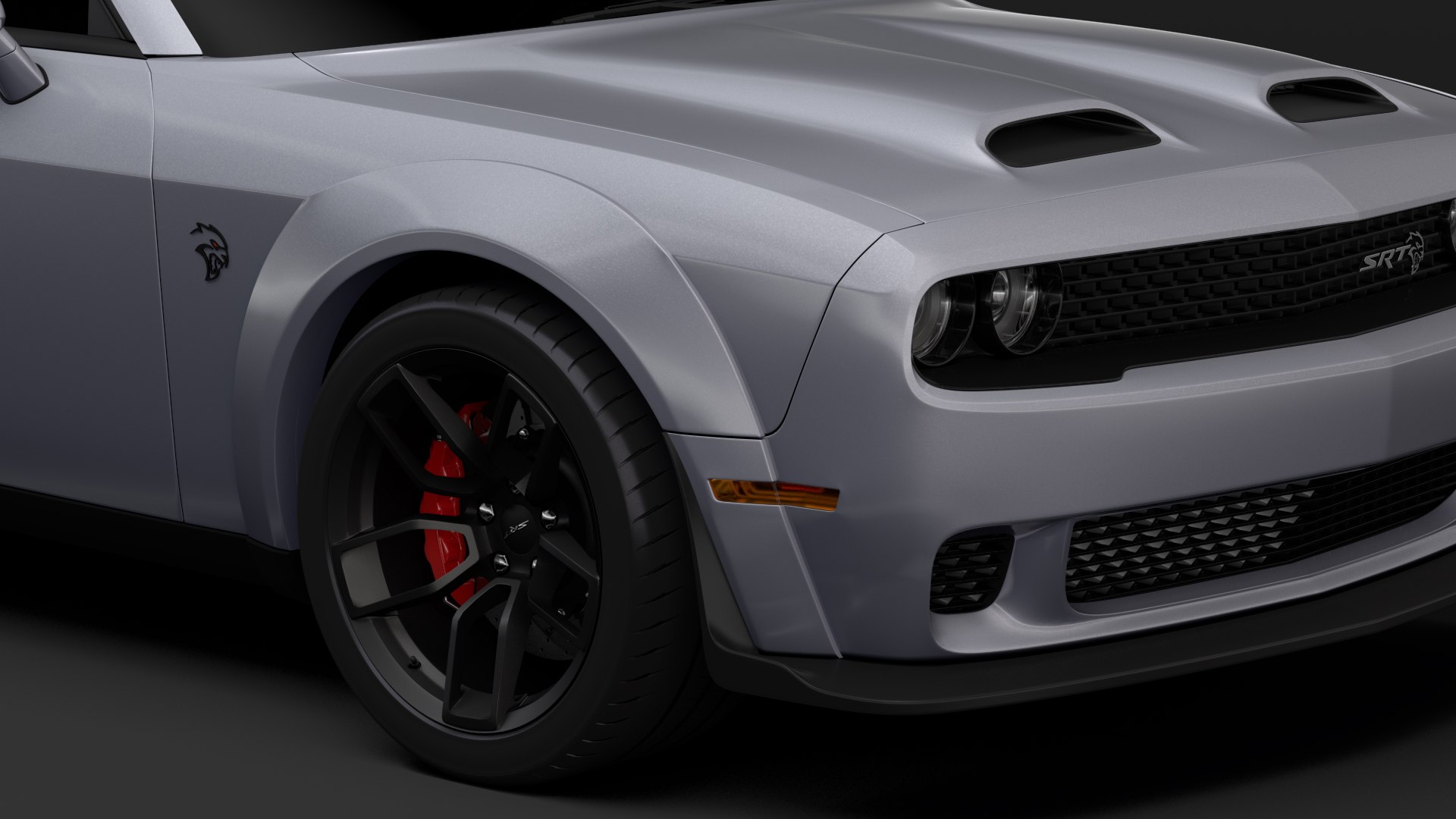 Dodge Challenger Srt Hellcat 3D - TurboSquid 1310577