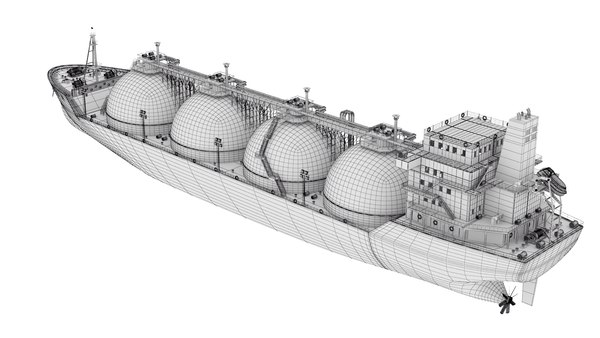 Tanker Oil Ship 3D model - TurboSquid 1824966