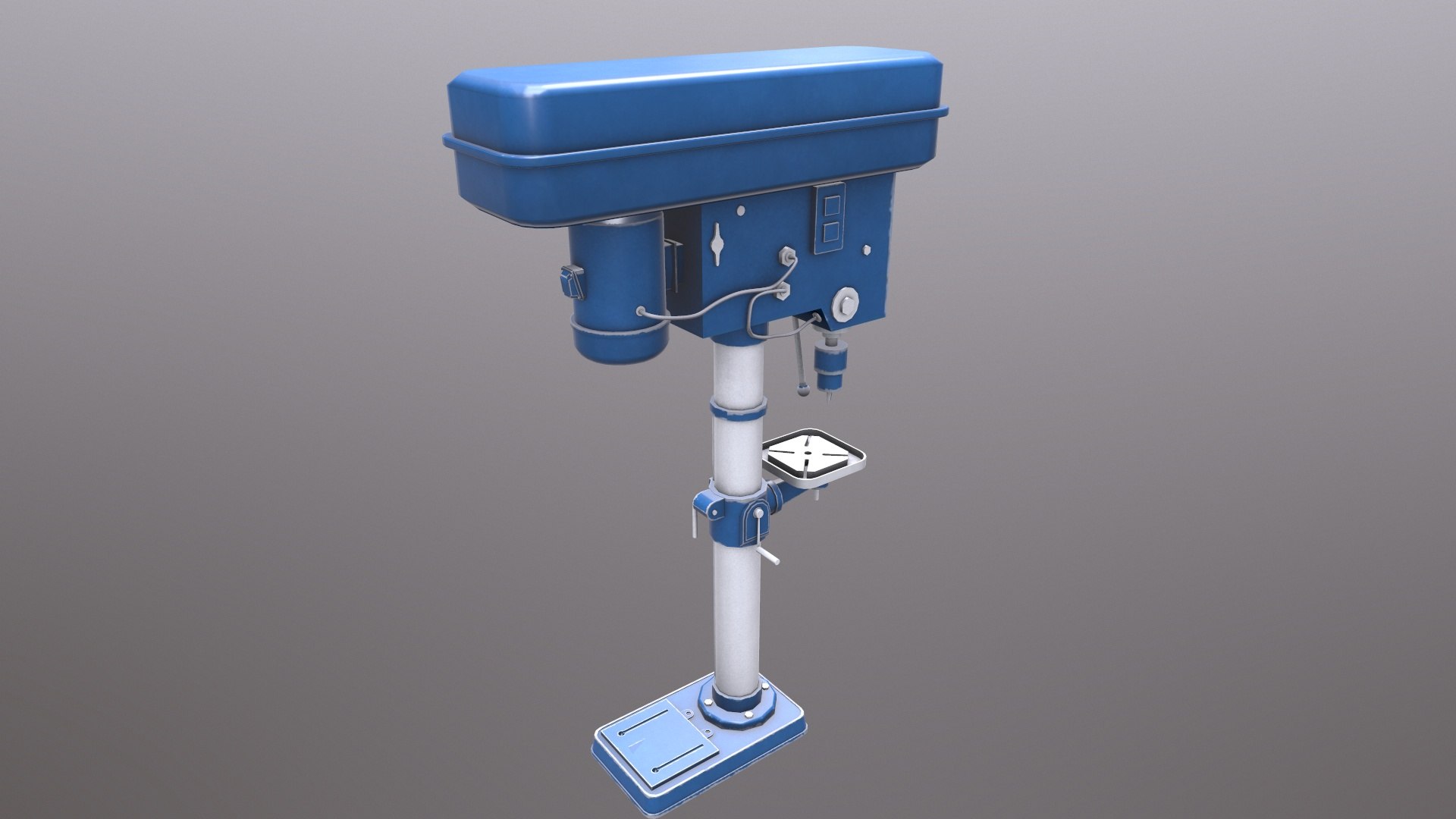 Drill Machine 3D Model 3D Model - TurboSquid 1927898