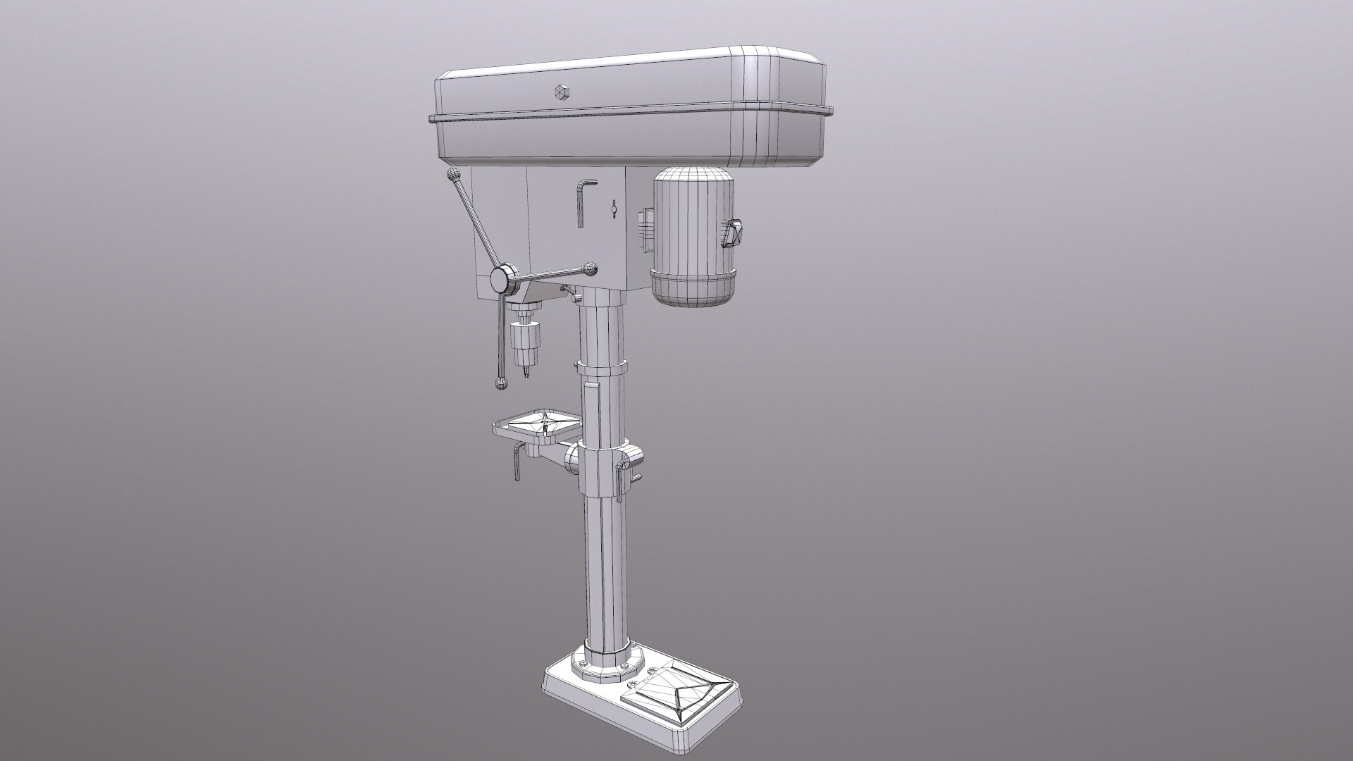Drill Machine 3D Model 3D Model - TurboSquid 1927898