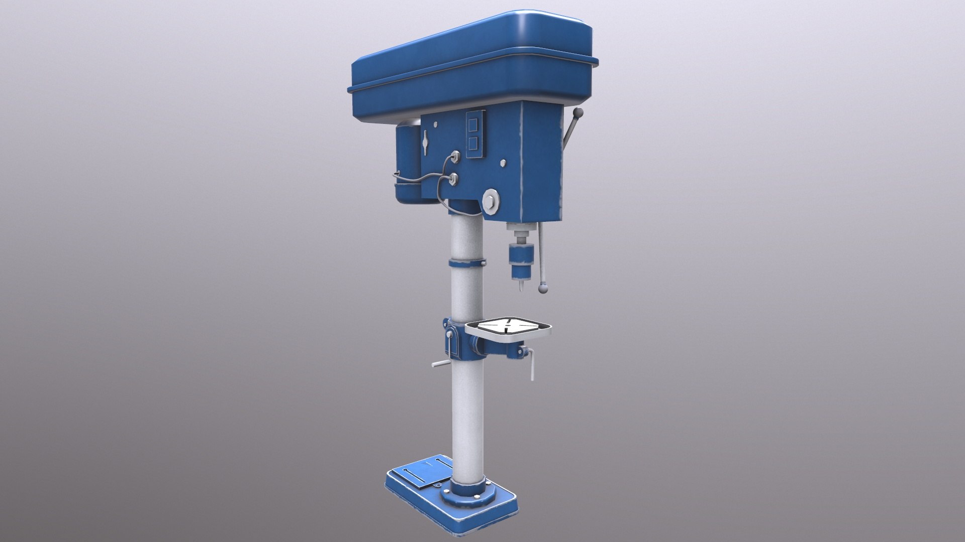 Drill Machine 3D Model 3D Model - TurboSquid 1927898