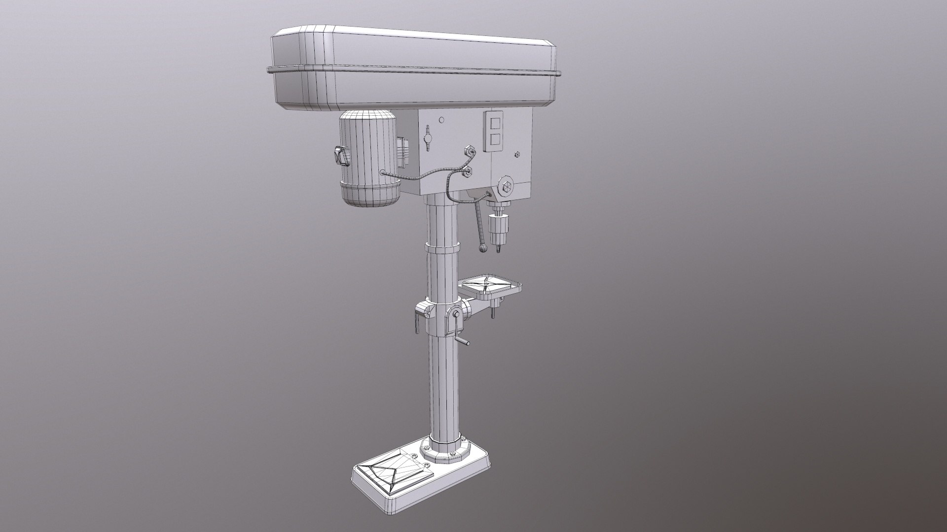 Drill Machine 3D Model 3D Model - TurboSquid 1927898