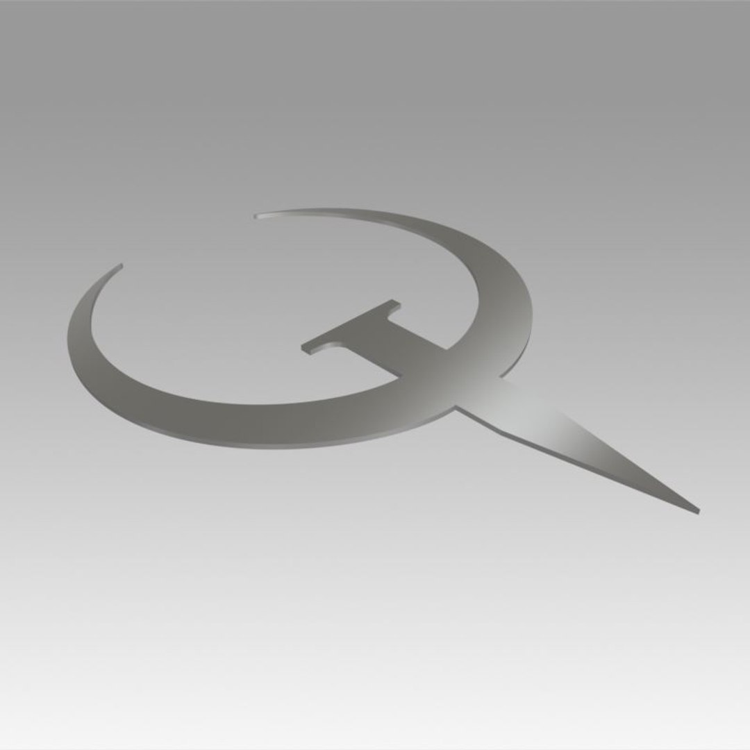 3D Model Quake Logo - TurboSquid 1385269