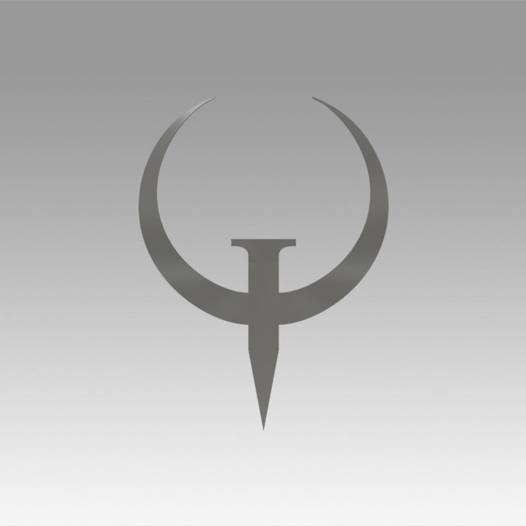 3D Model Quake Logo - TurboSquid 1385269