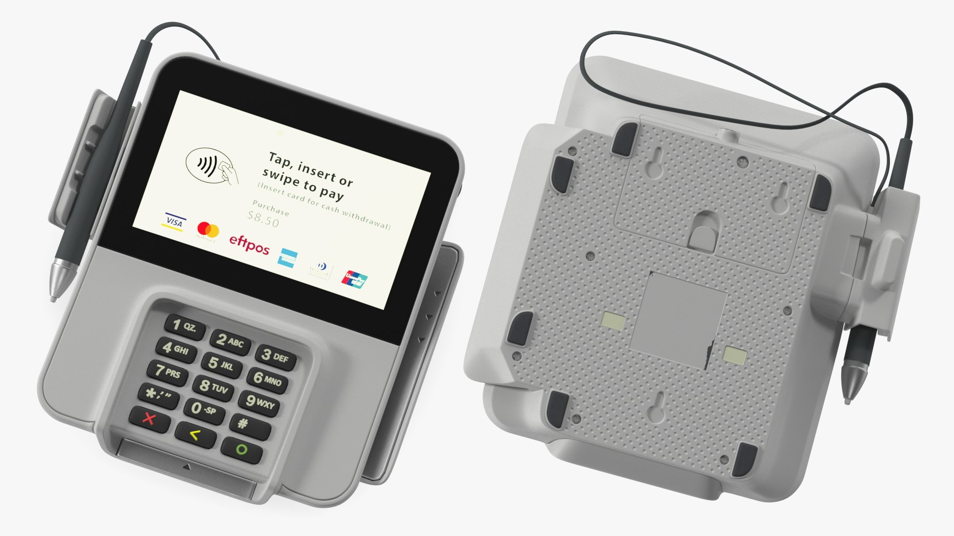 Payment Terminal 3D Model - TurboSquid 2058182