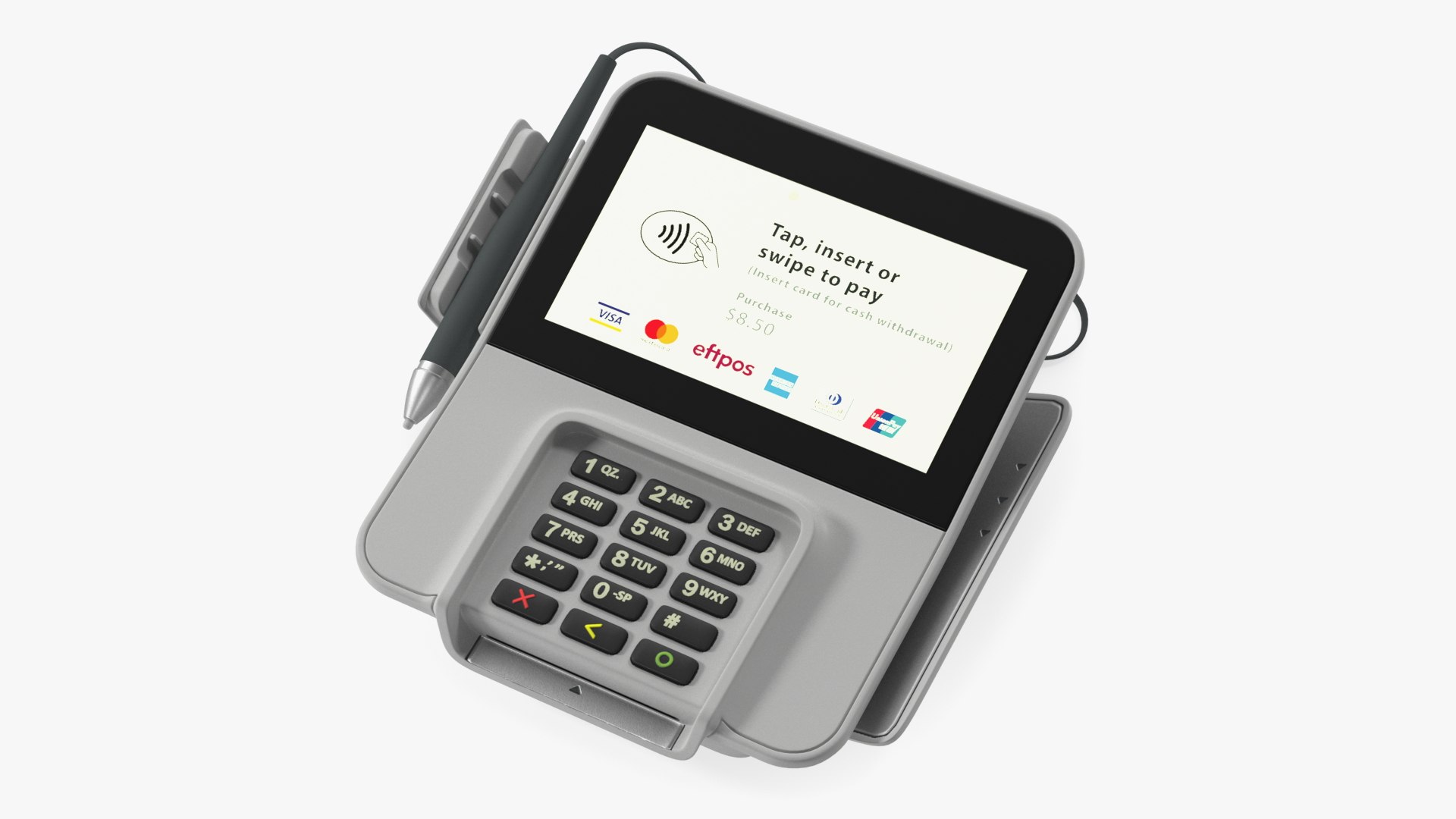 Payment Terminal 3D model - TurboSquid 2058182