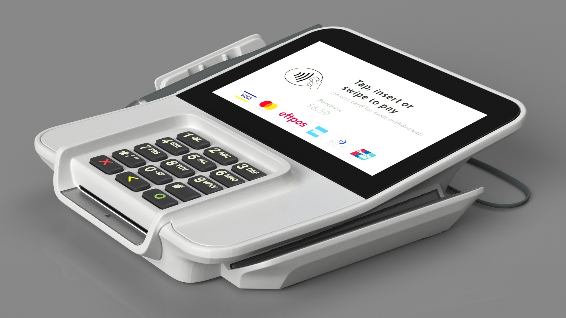 Payment Terminal 3D Model - TurboSquid 2058182