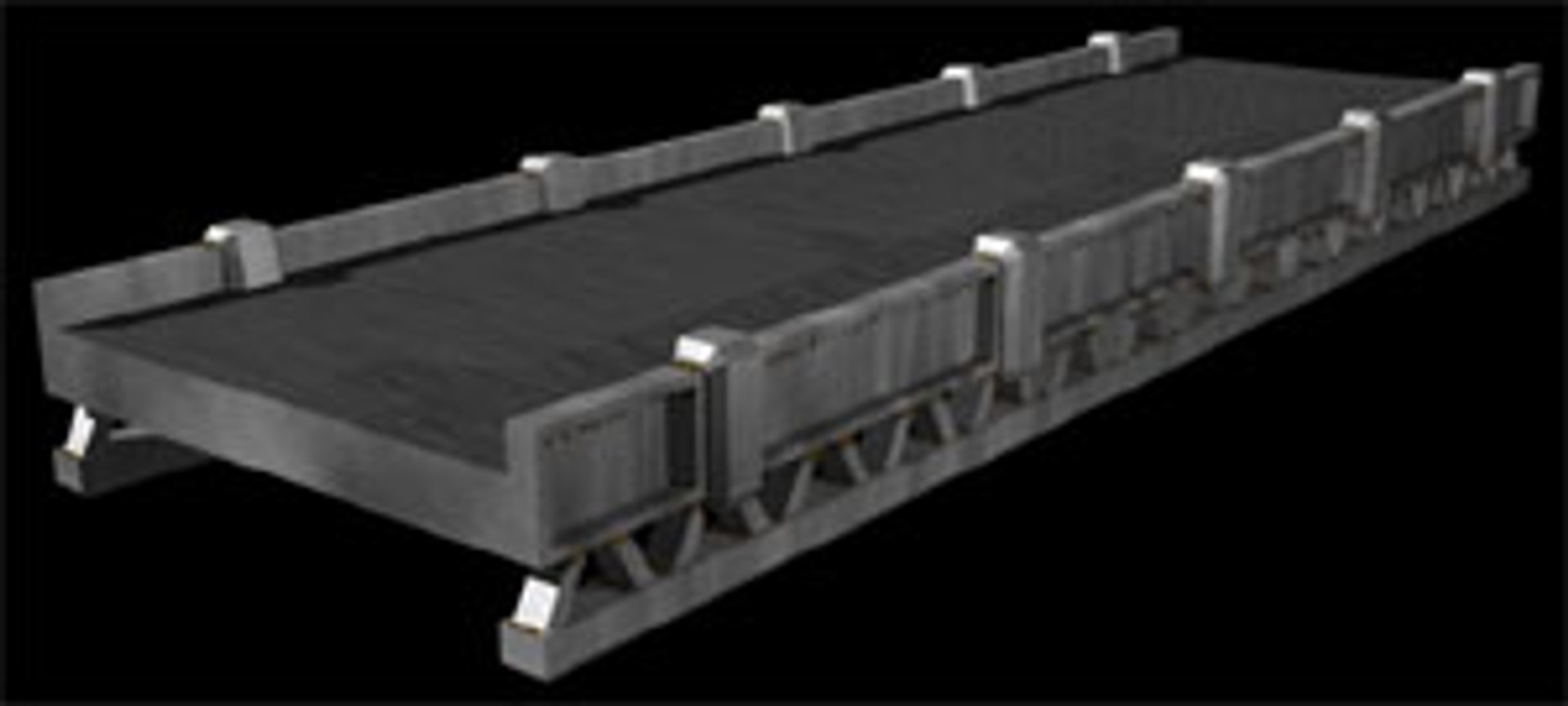 3d Bridge Pylon Model