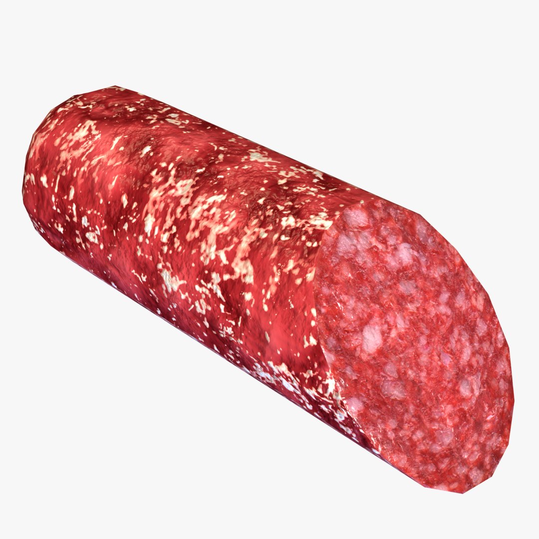 3D Sausage Salami model - TurboSquid 1886739