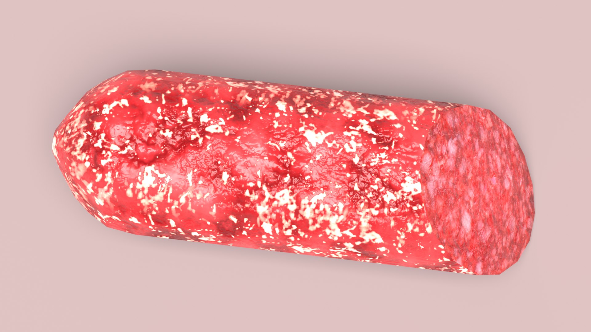 3D Sausage Salami Model - TurboSquid 1886739