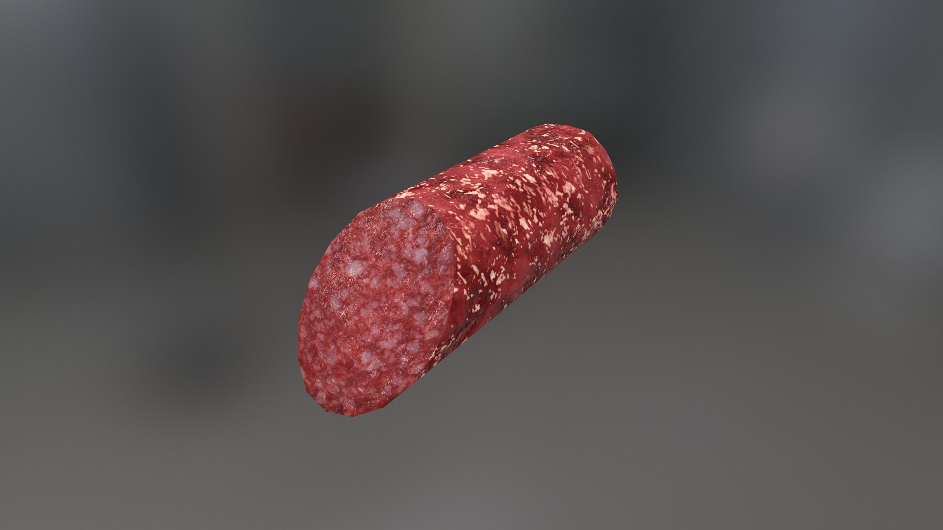 3D Sausage Salami Model - TurboSquid 1886739