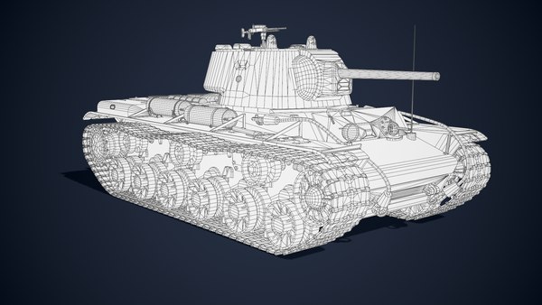 Kv1 tank gameready 3D - TurboSquid 1657786