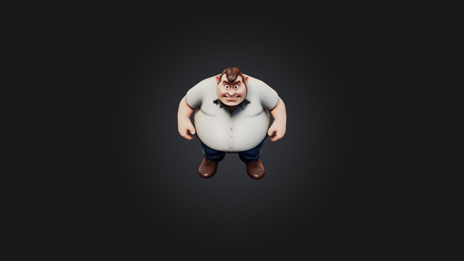 3D Cartoon Giant - TurboSquid 2292556