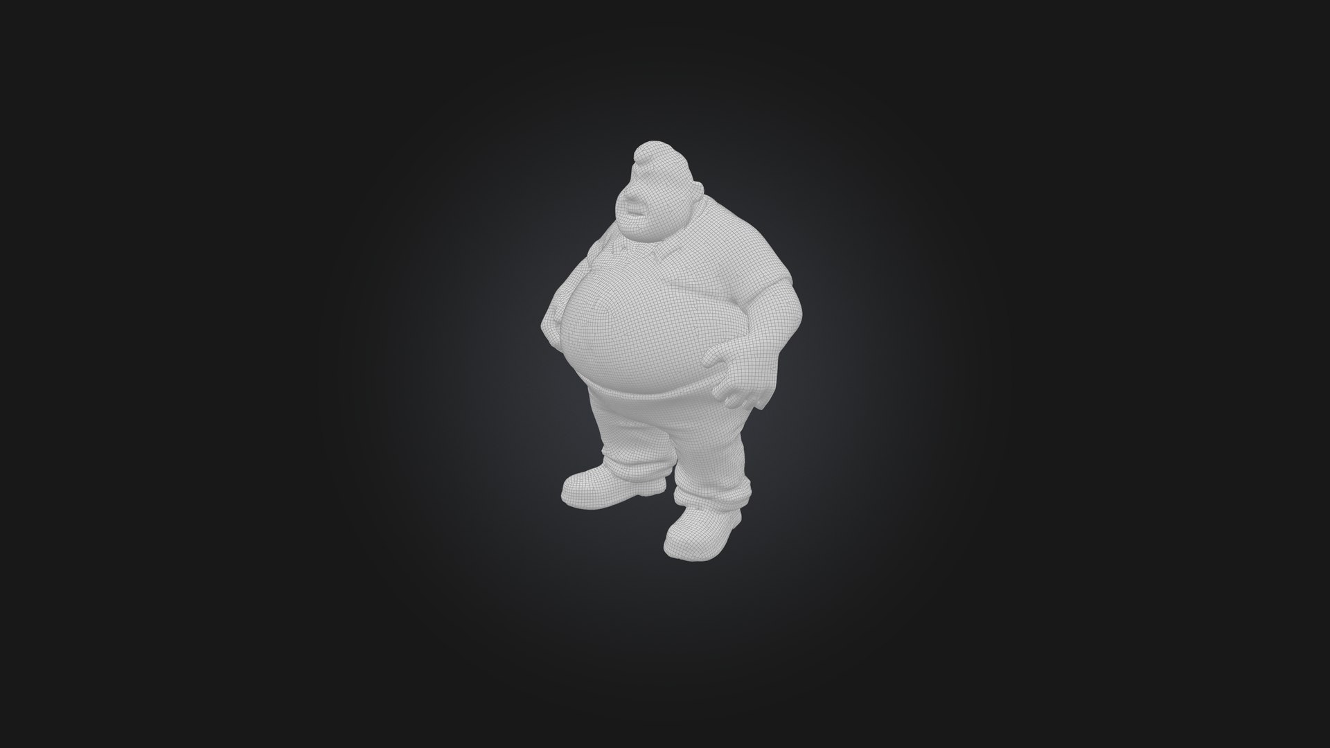 3D Cartoon Giant - TurboSquid 2292556