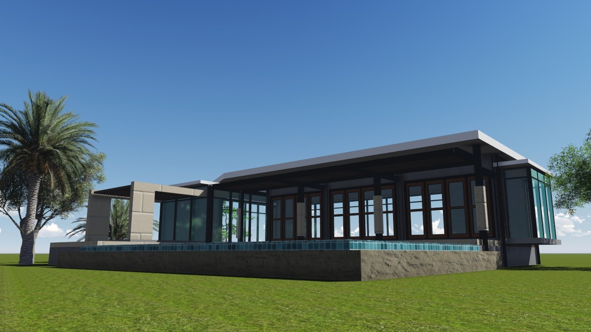 3d Model Mini Club House