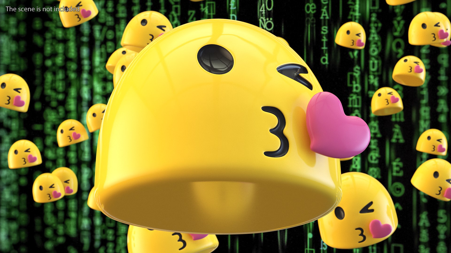 Kissing Android Emoji 3D Model - TurboSquid 1823754