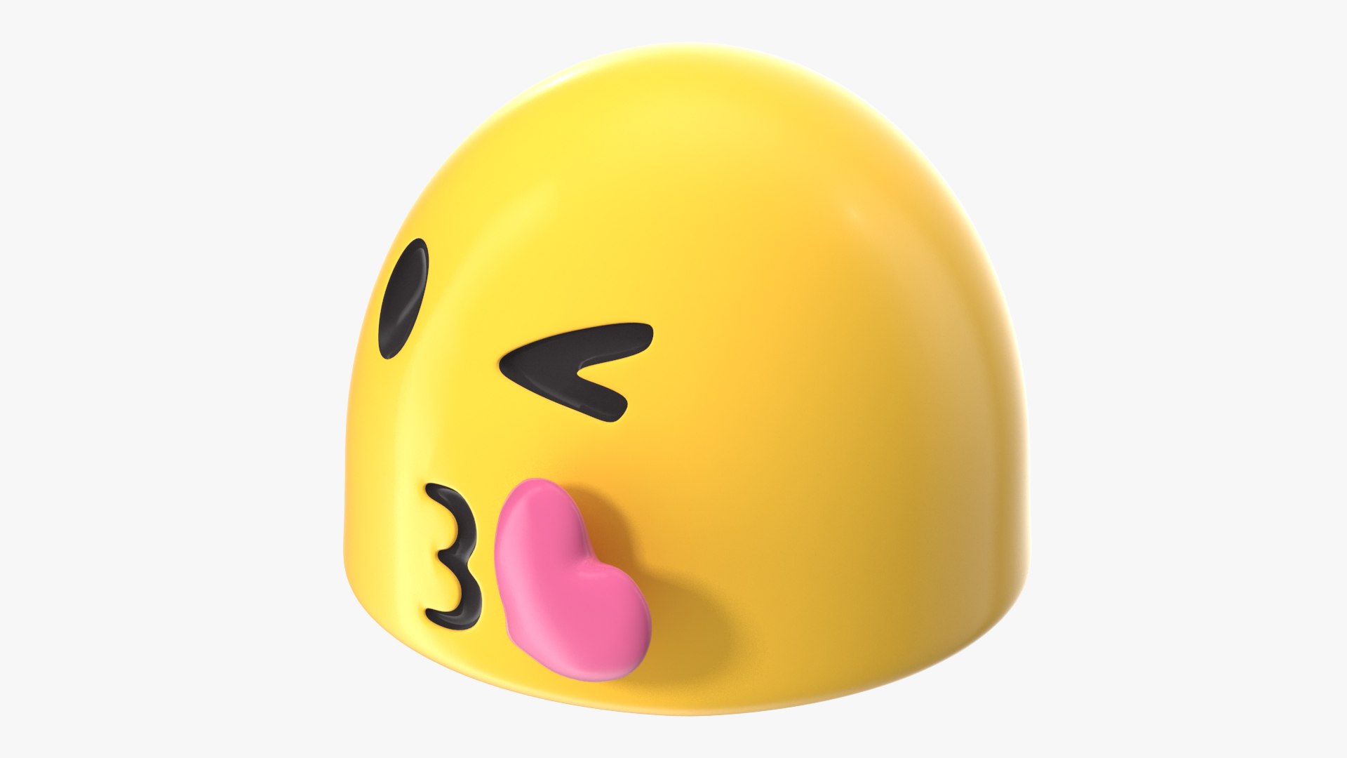 Kissing Android Emoji 3D Model - TurboSquid 1823754