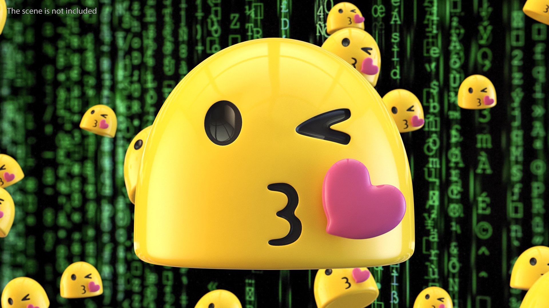 Kissing Android Emoji 3D Model - TurboSquid 1823754