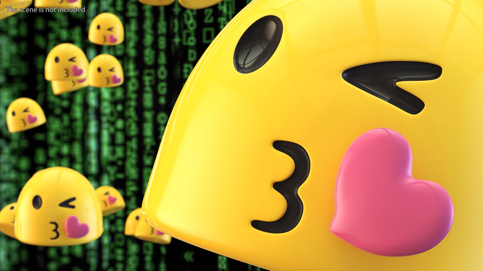 Kissing Android Emoji 3D Model - TurboSquid 1823754
