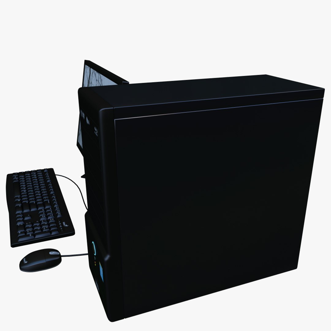 Desktop Computer 3d Max