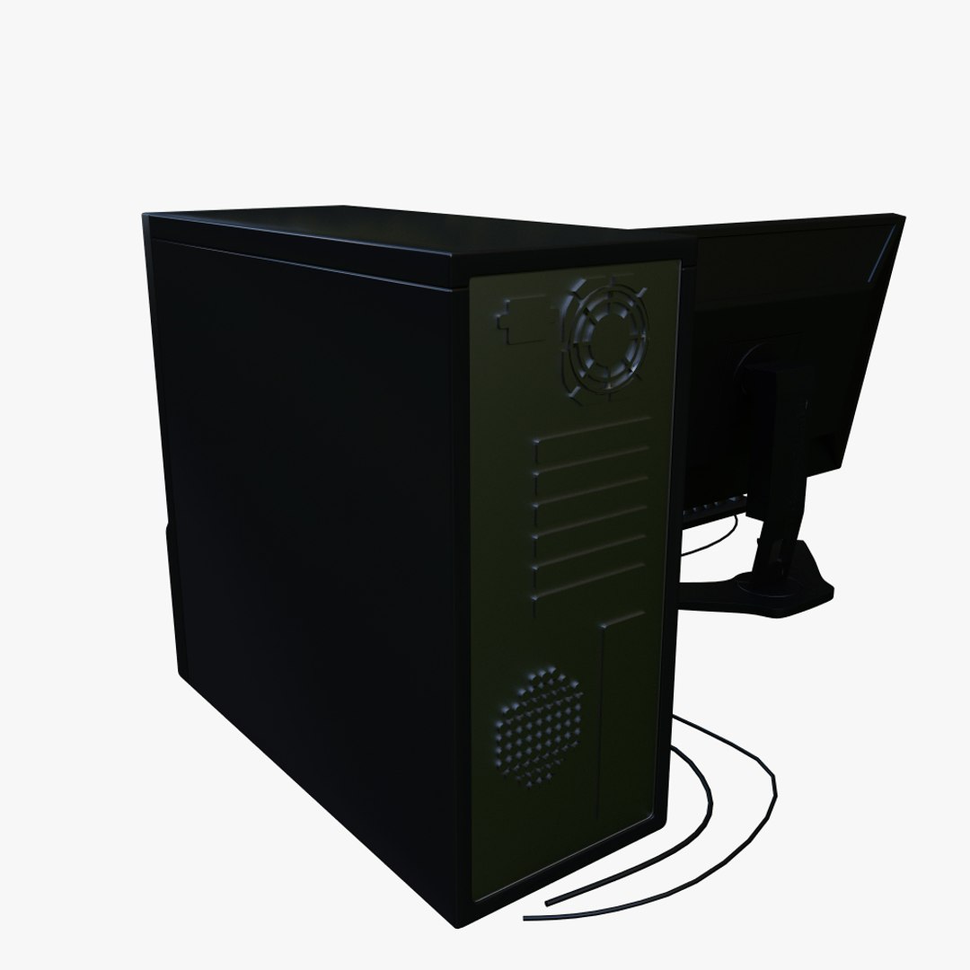 Desktop Computer 3d Max