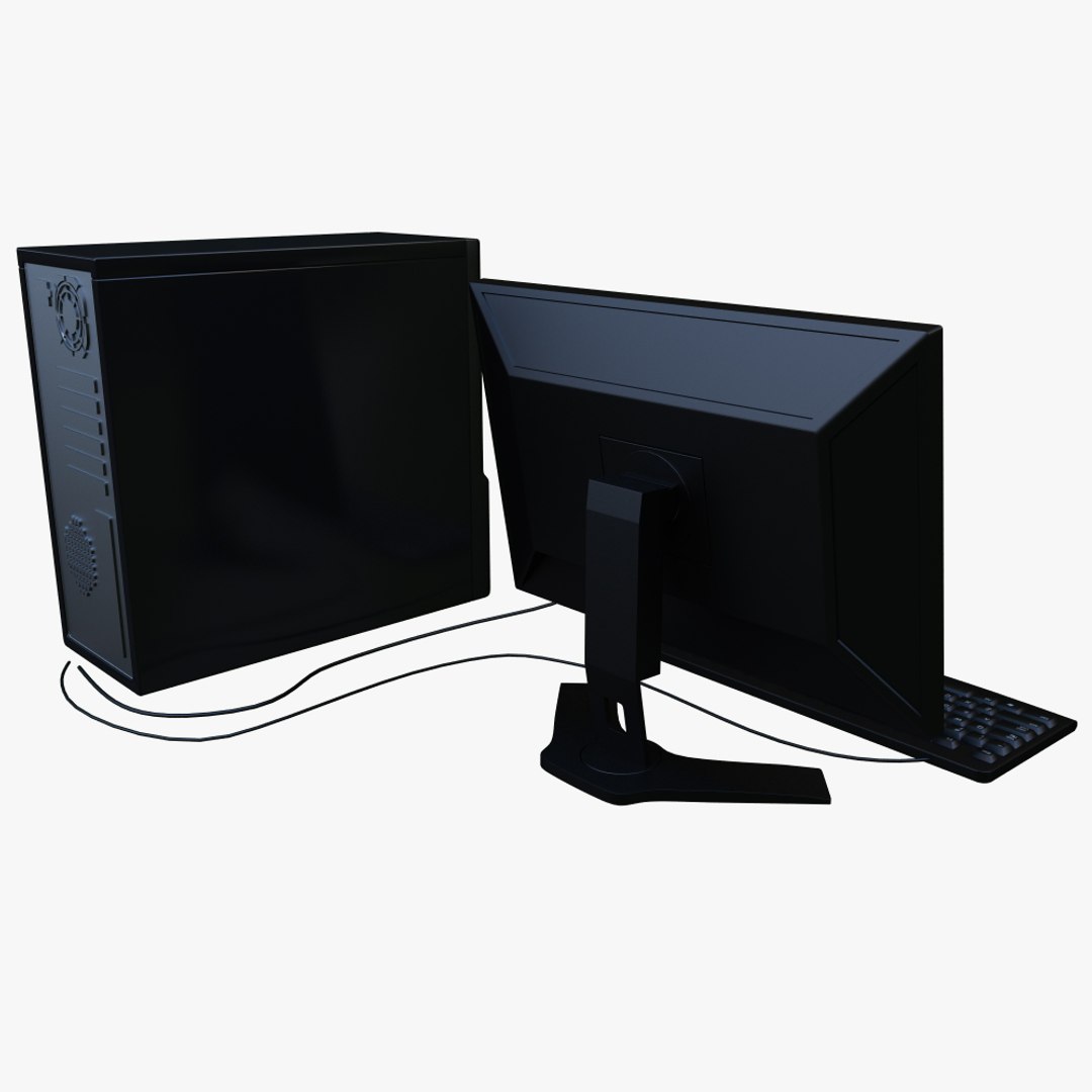 Desktop Computer 3d Max