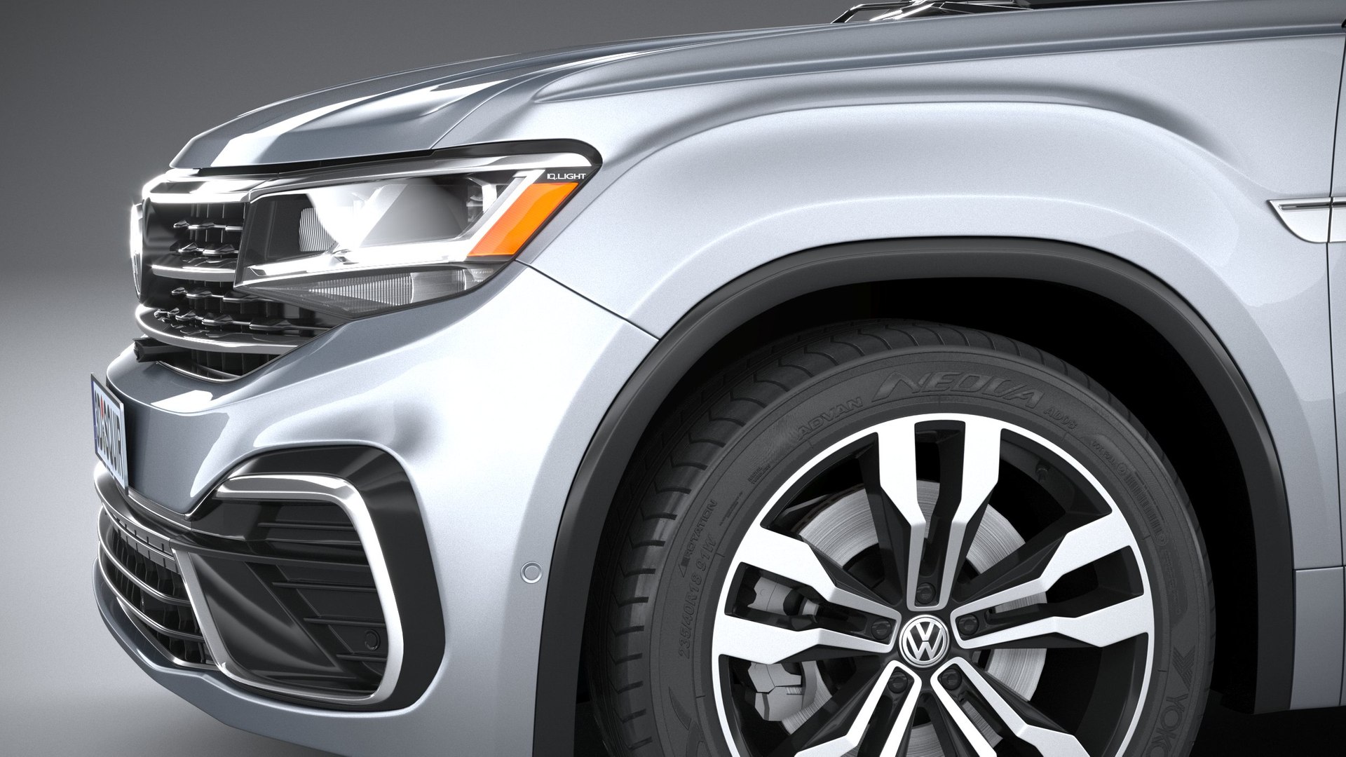 Volkswagen atlas r-line model - TurboSquid 1553650