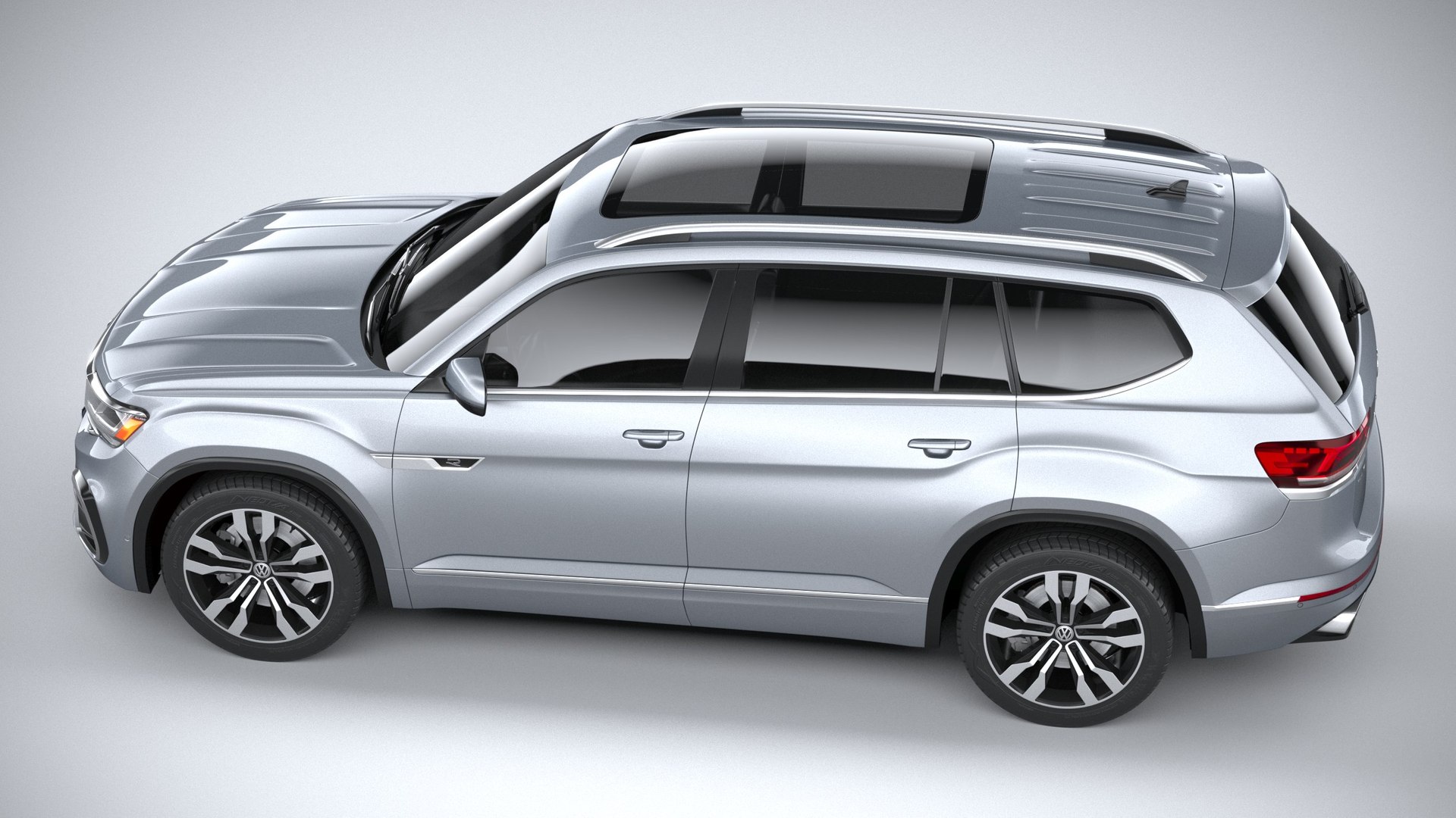 Volkswagen atlas r-line model - TurboSquid 1553650