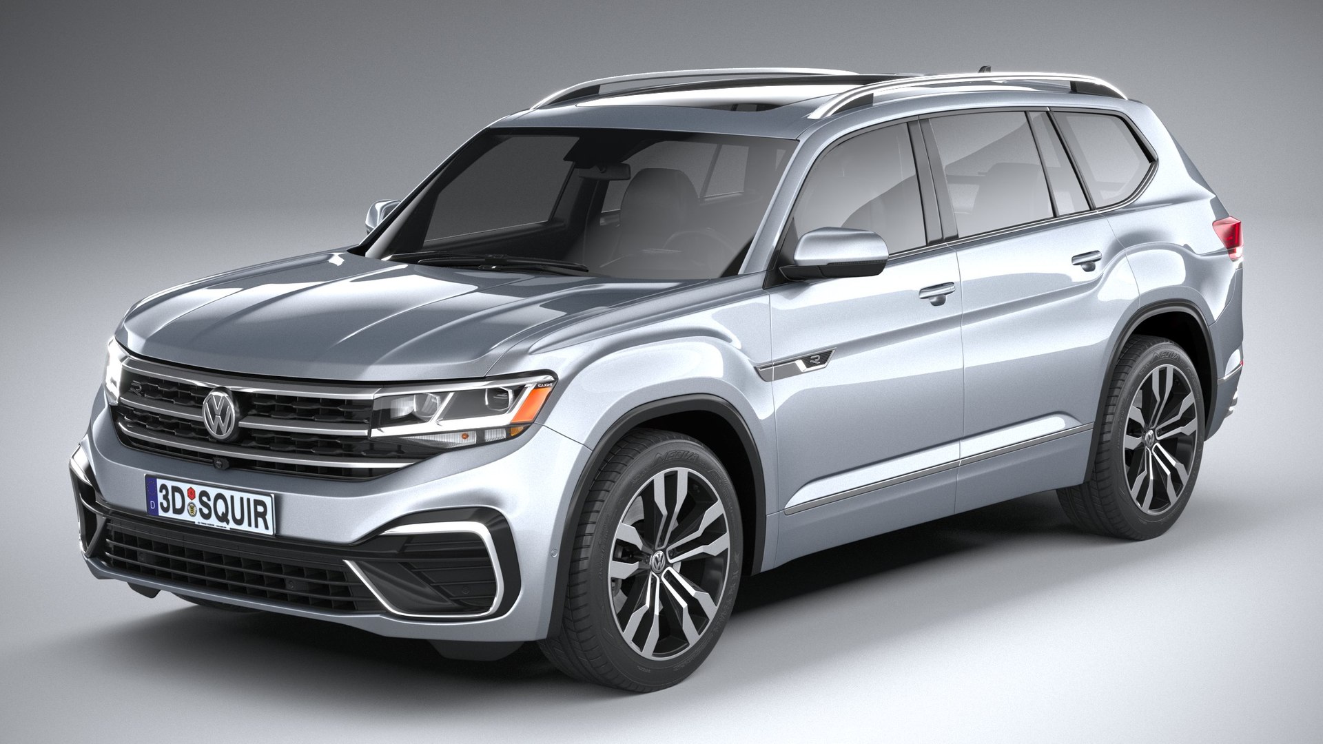Volkswagen atlas r-line model - TurboSquid 1553650
