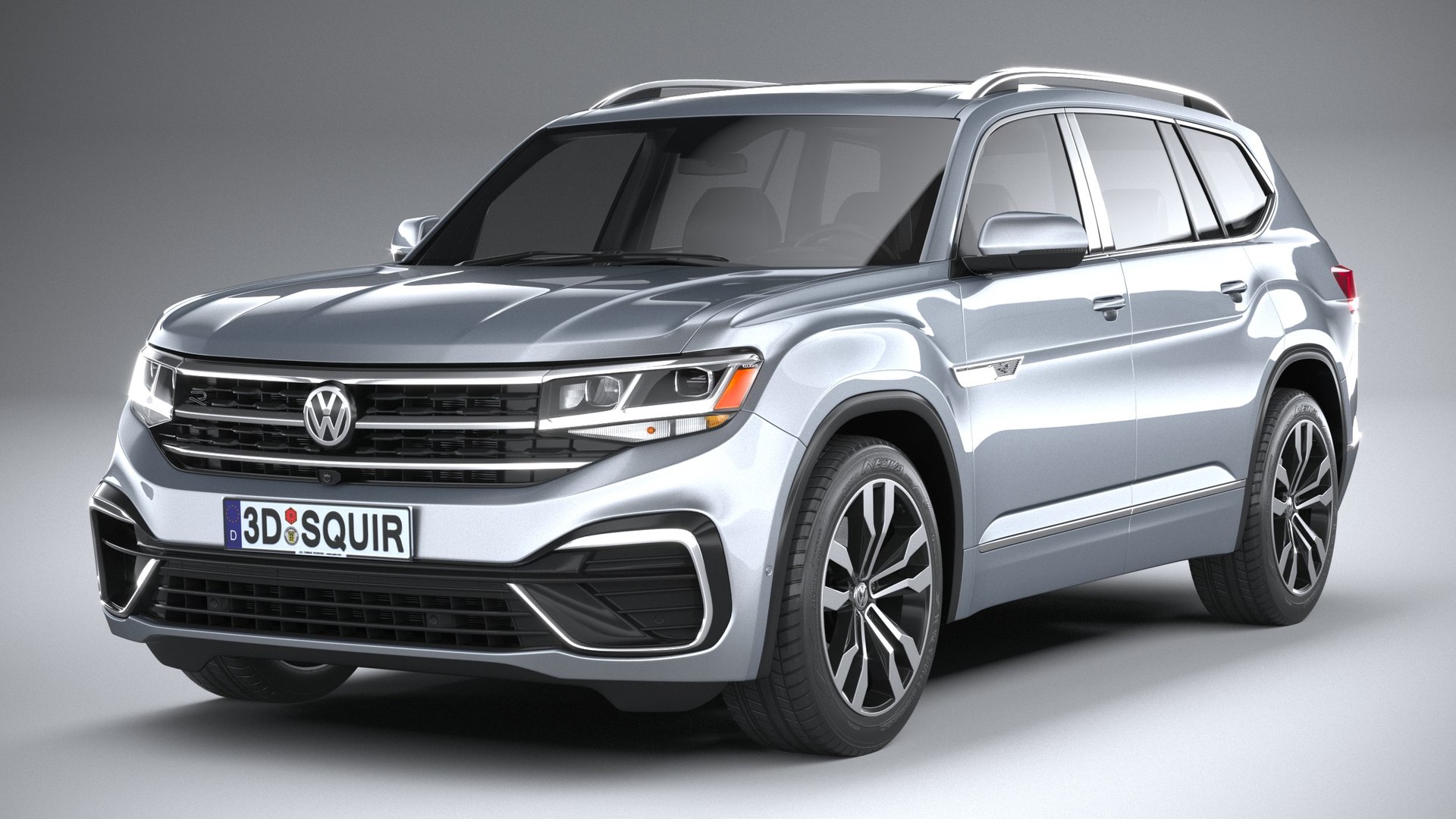 Volkswagen atlas r-line model - TurboSquid 1553650