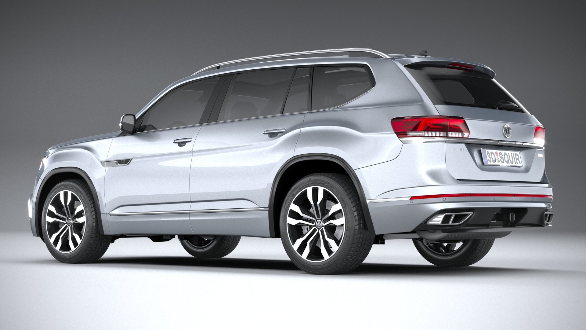 Volkswagen atlas r-line model - TurboSquid 1553650