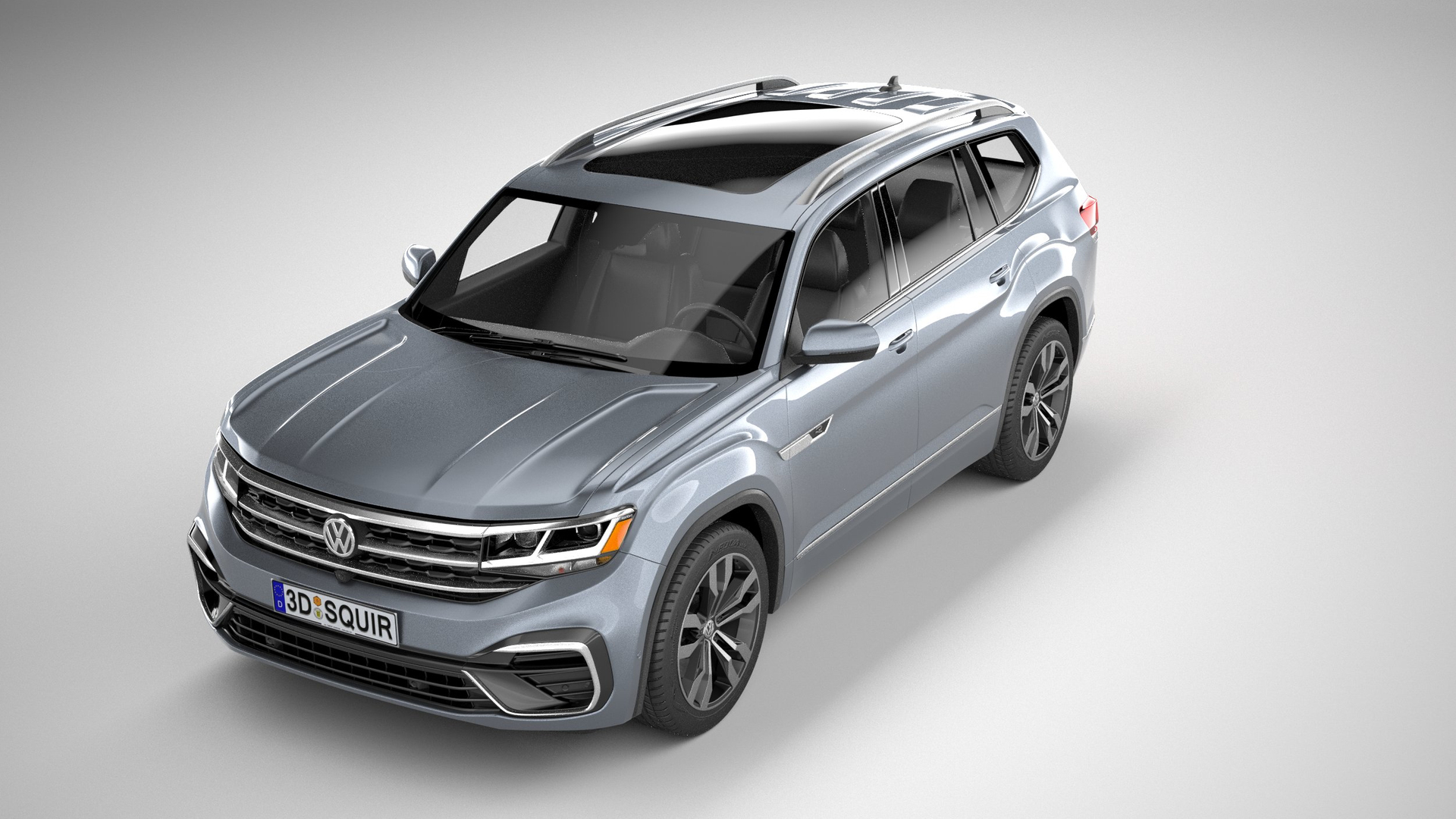 Volkswagen atlas r-line model - TurboSquid 1553650