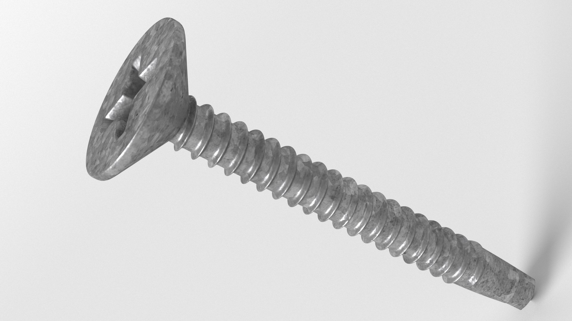 Screw 3 3D Model - TurboSquid 1968042