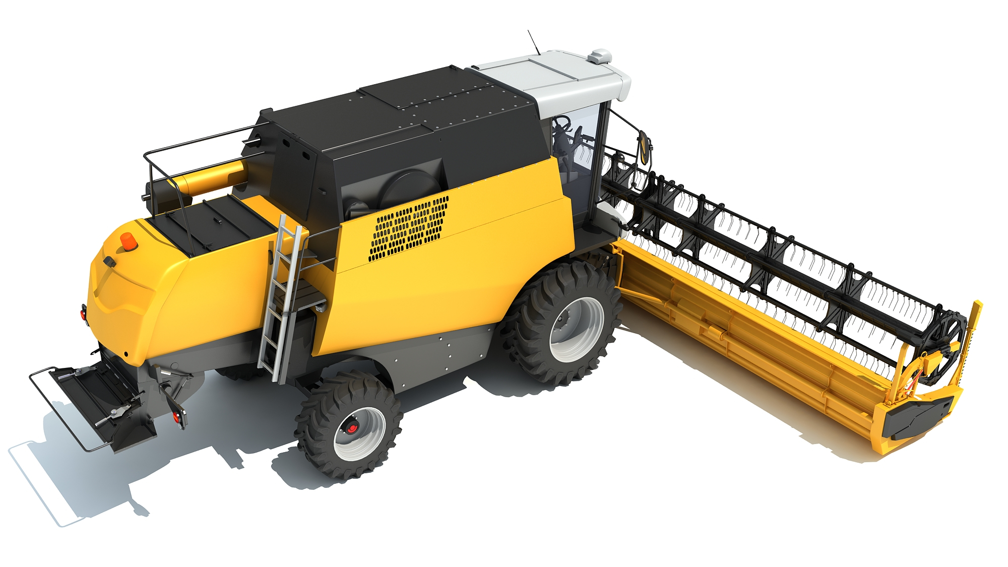 Combine harvester 3D model - TurboSquid 1692513