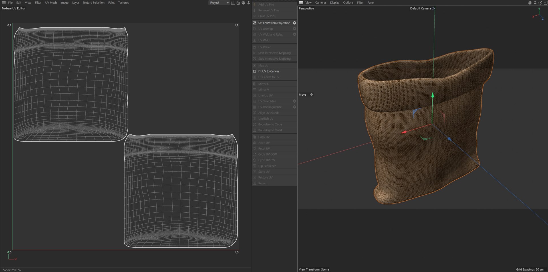 Sack 3 3D Model - TurboSquid 2388665