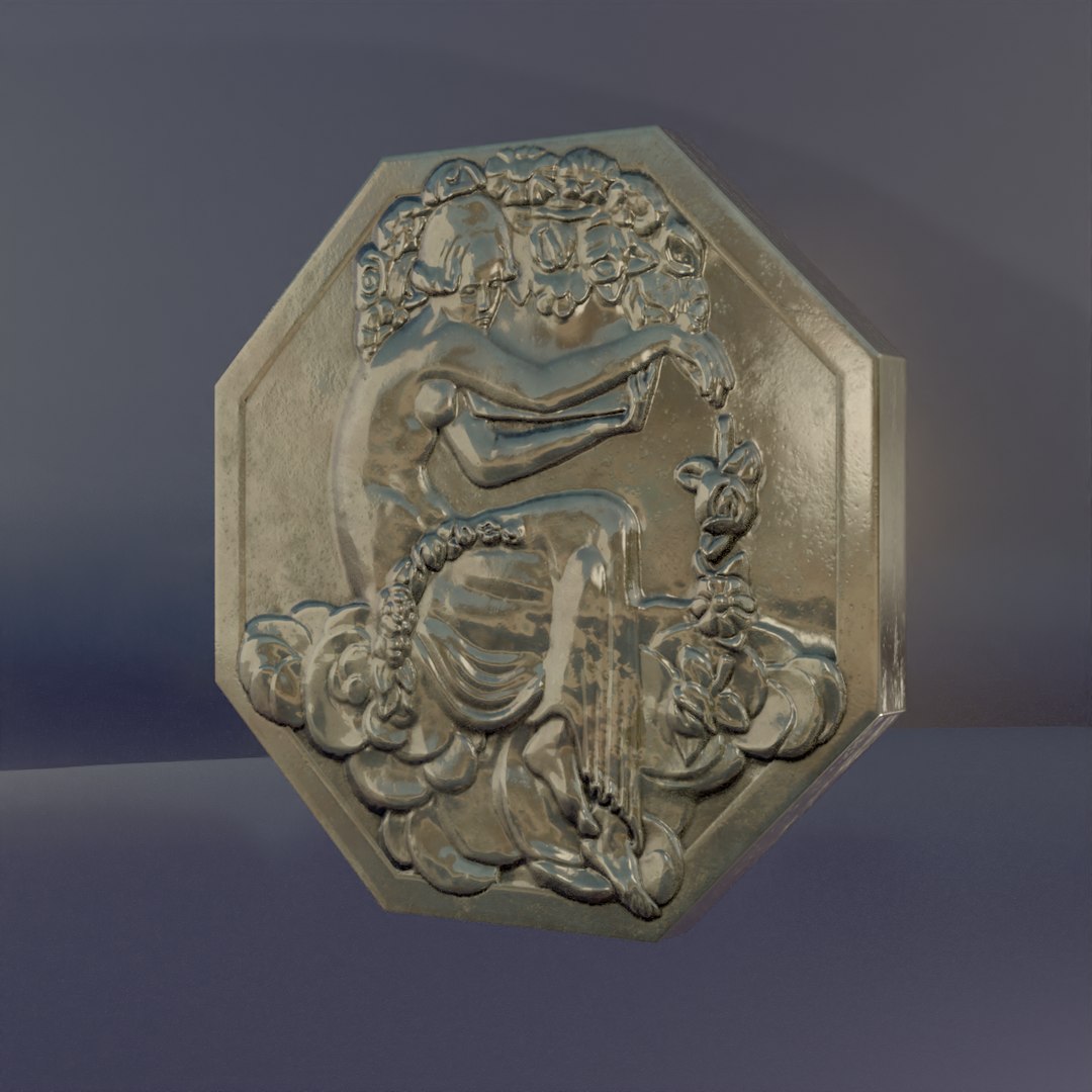 Medal Sculpture 3D Model - TurboSquid 1632131