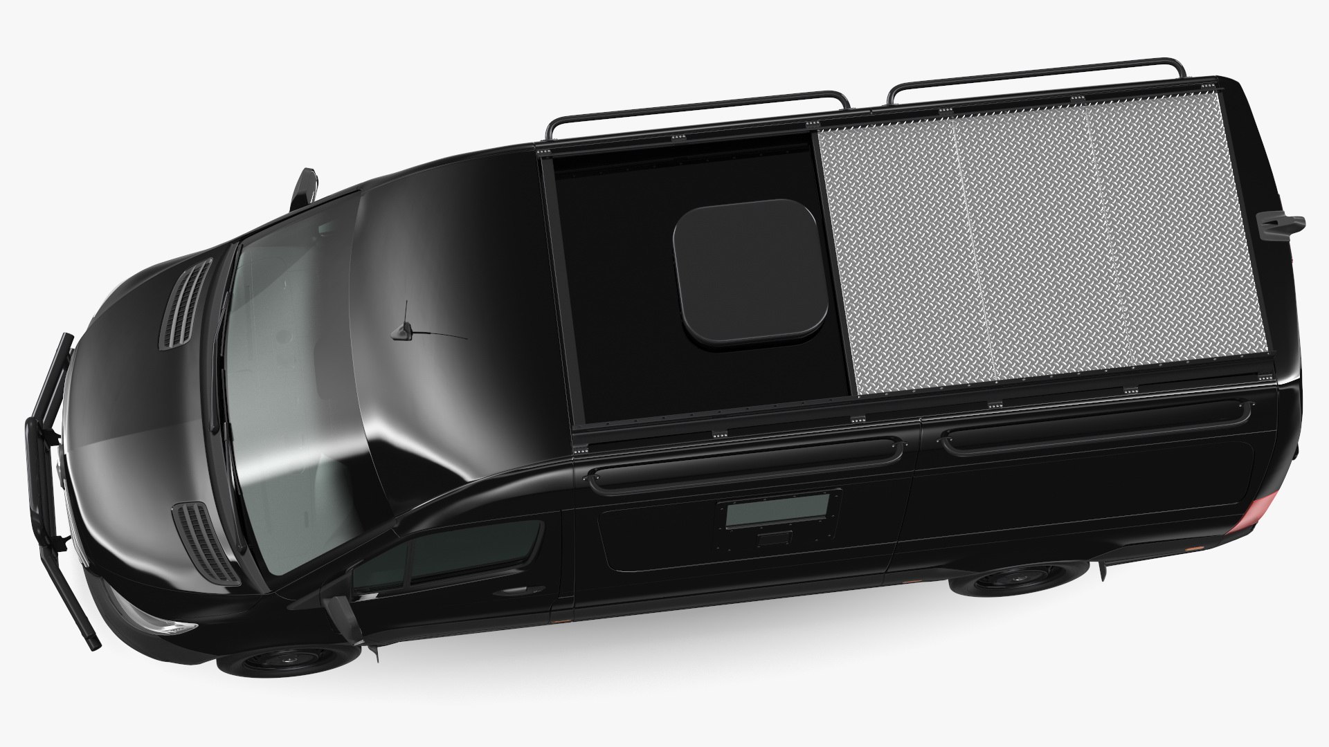 SWAT Van Bulletproof Mercedes Simple Interior 3D model - TurboSquid 2062024