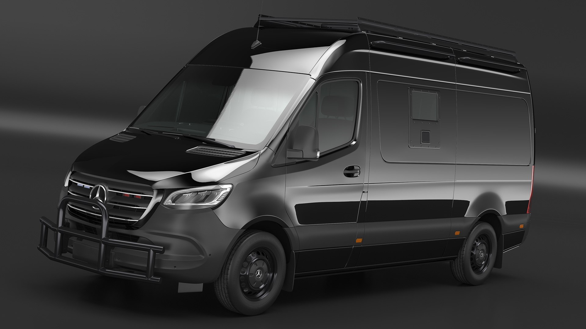 SWAT Van Bulletproof Mercedes Simple Interior 3D model - TurboSquid 2062024