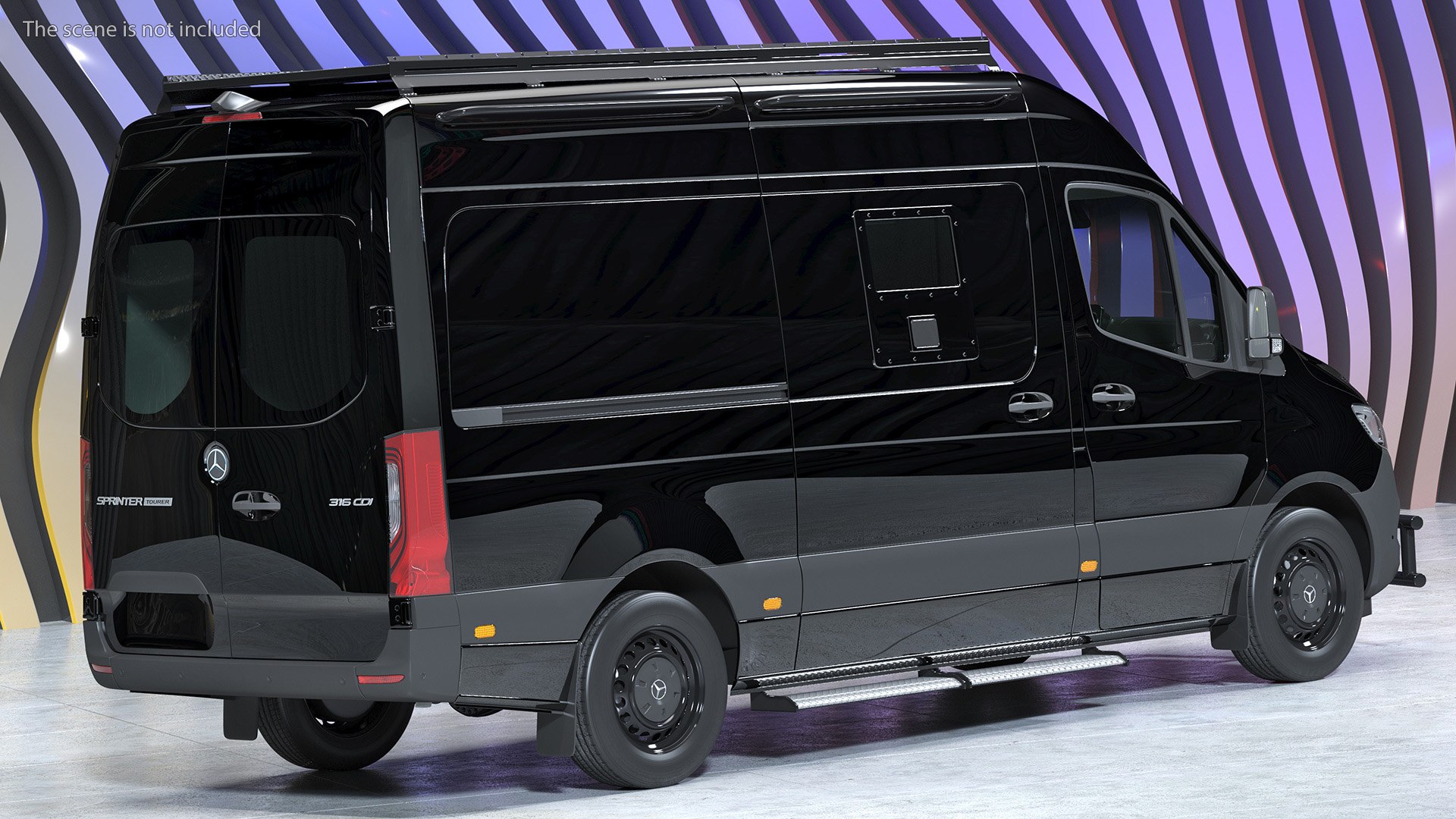 SWAT Van Bulletproof Mercedes Simple Interior 3D model - TurboSquid 2062024