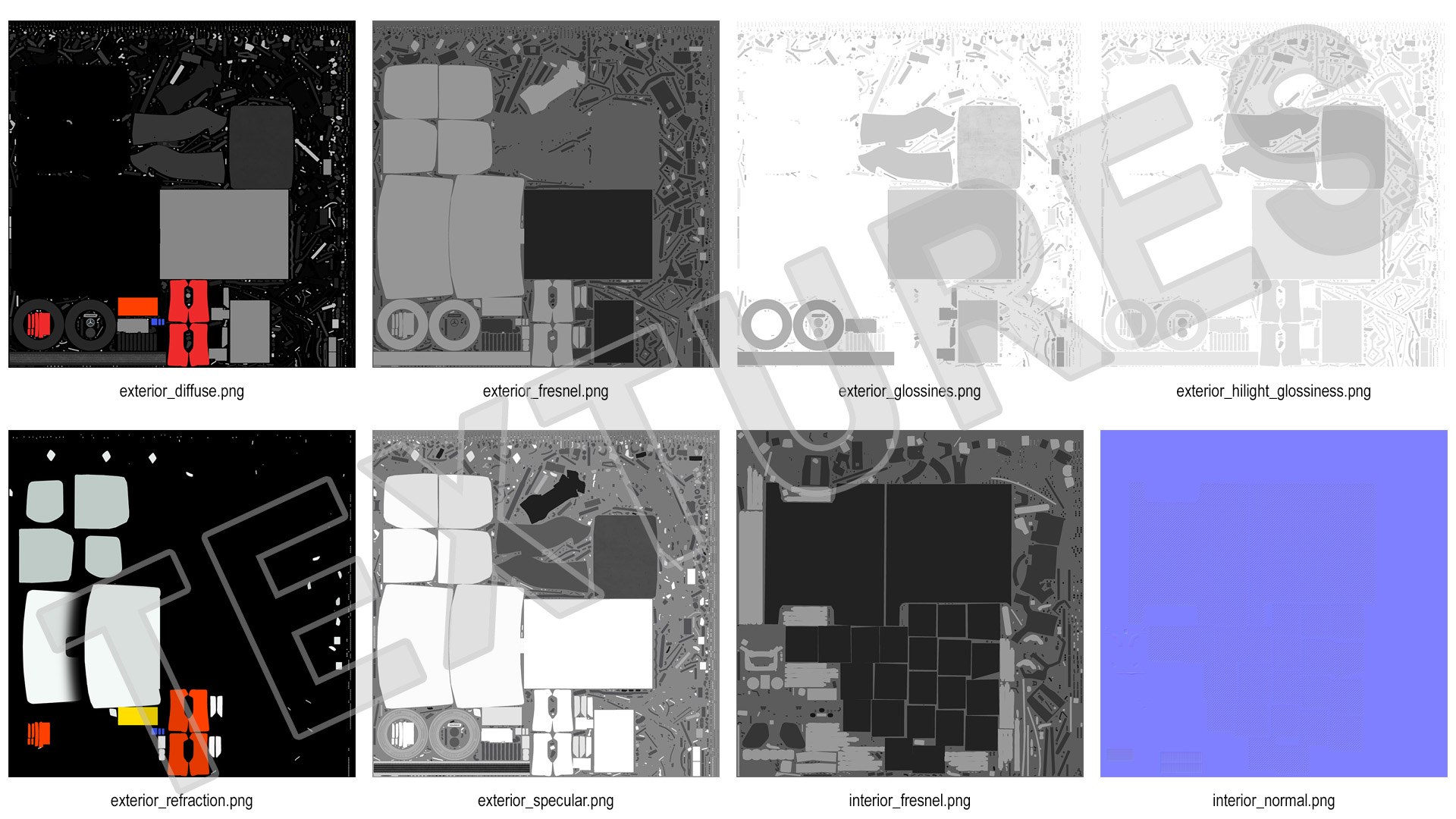 SWAT Van Bulletproof Mercedes Simple Interior 3D model - TurboSquid 2062024