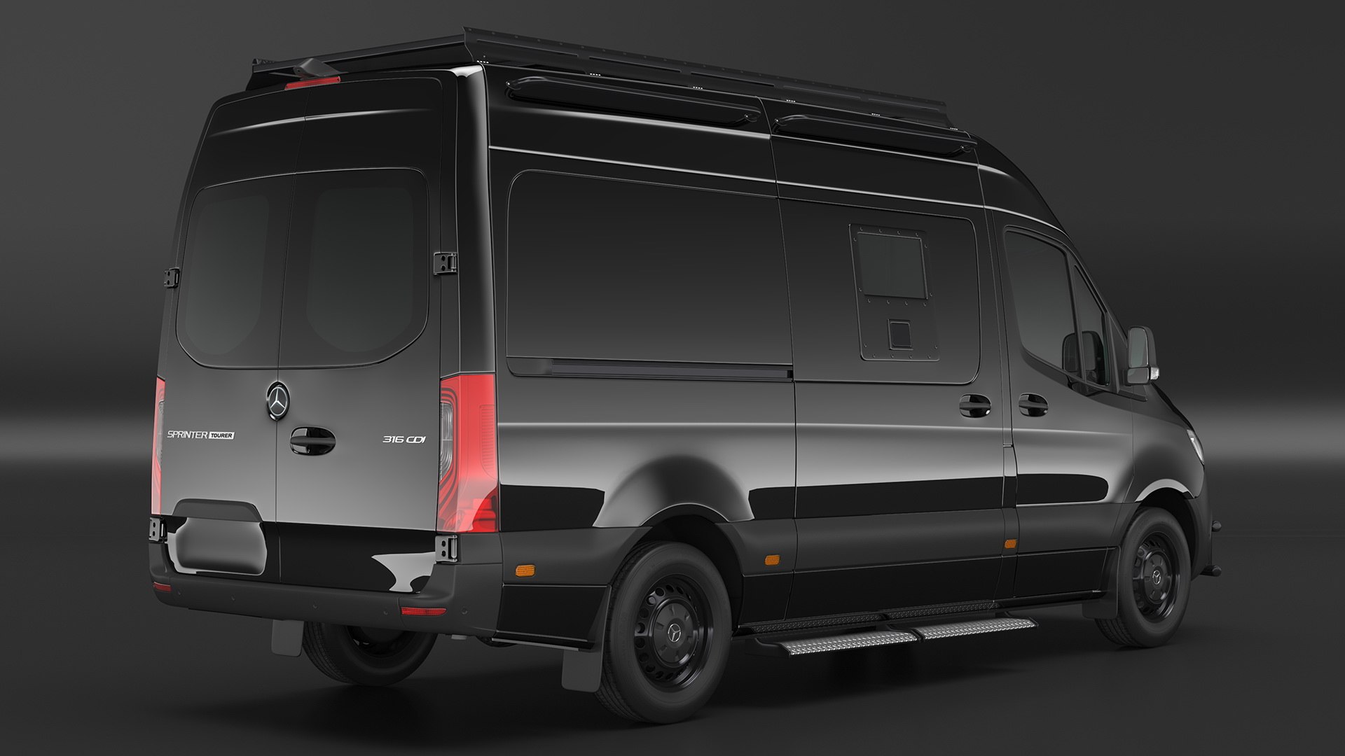 SWAT Van Bulletproof Mercedes Simple Interior 3D model - TurboSquid 2062024